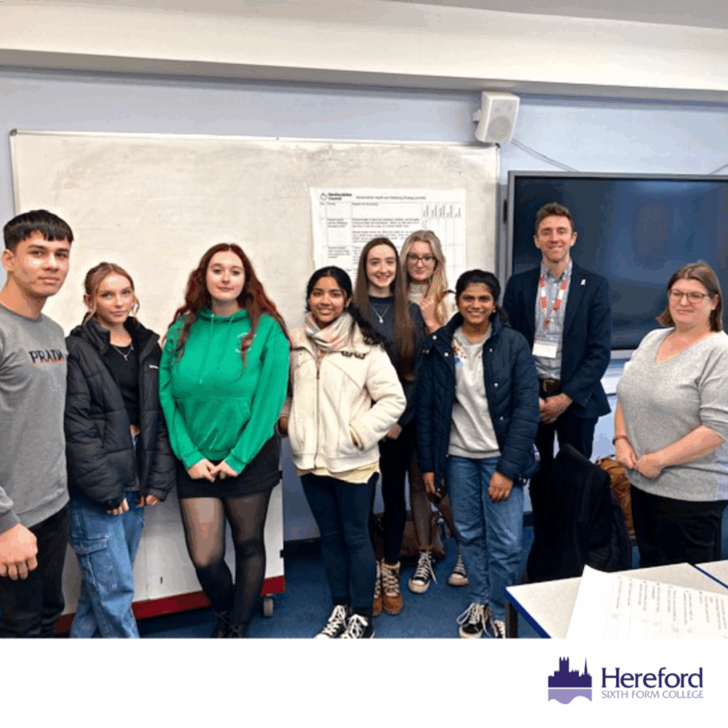 HSFC students give their opinions on Public Health - Hereford Sixth ...